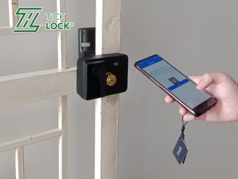 [Review] Khóa Điện Tử Chuyên Dụng Cho Cổng TICKLOCK G790